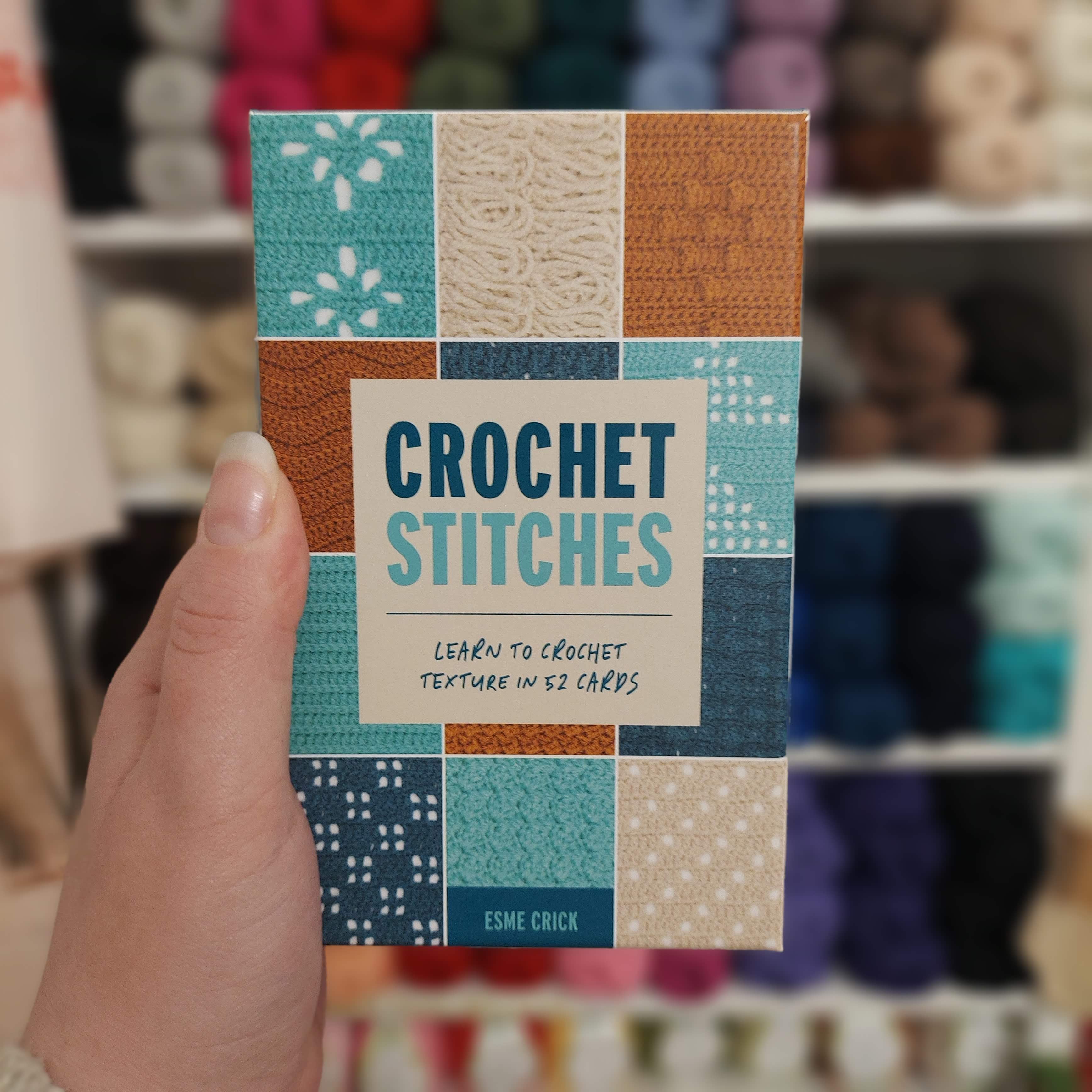 Crochet Stitches Card Deck: Learn to Crochet Texture in 52 Cards | The ...